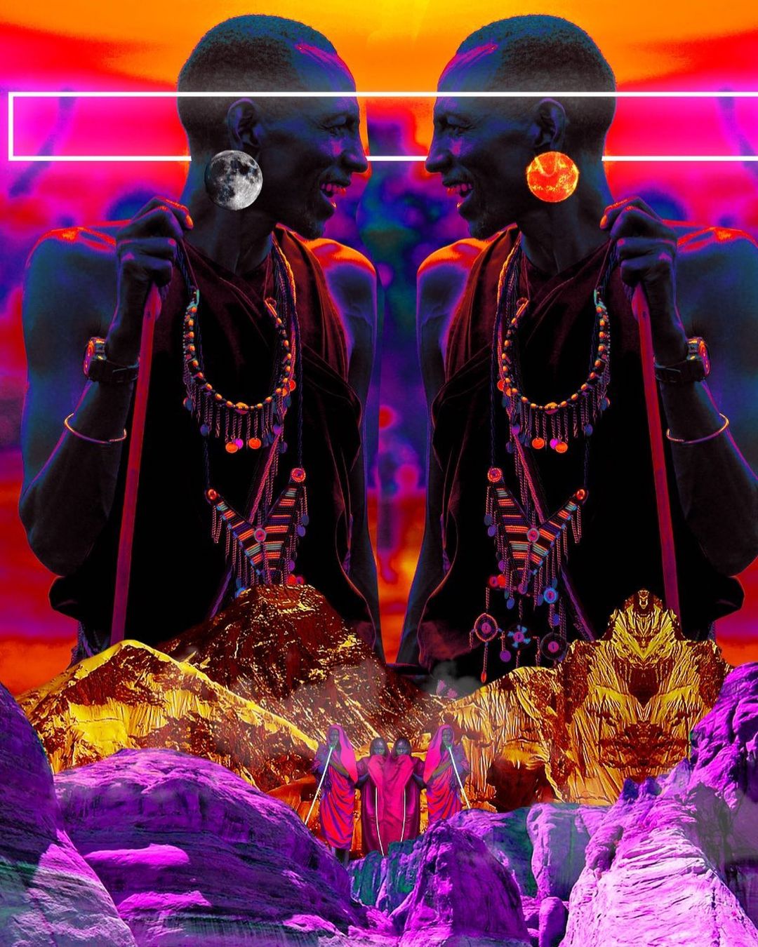 O Afrofuturismo De Katia Herrera | ::Tutoriais Photoshop::