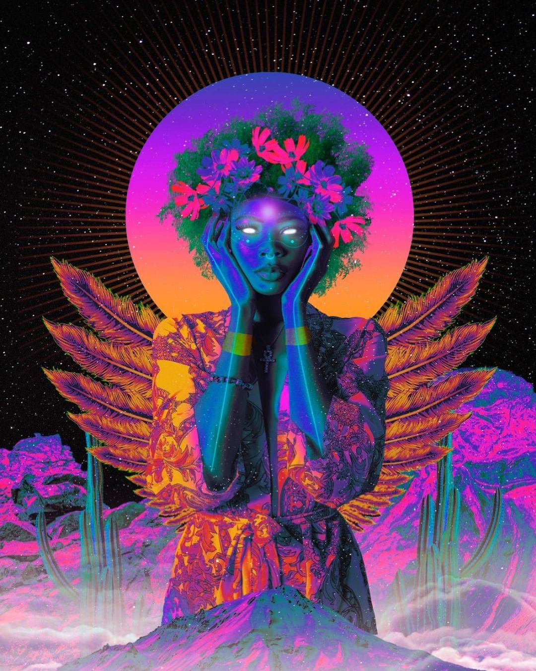 O Afrofuturismo De Katia Herrera | ::Tutoriais Photoshop::