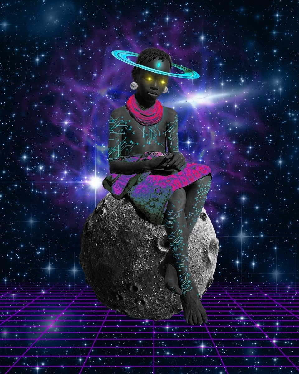 O Afrofuturismo De Katia Herrera | ::Tutoriais Photoshop::