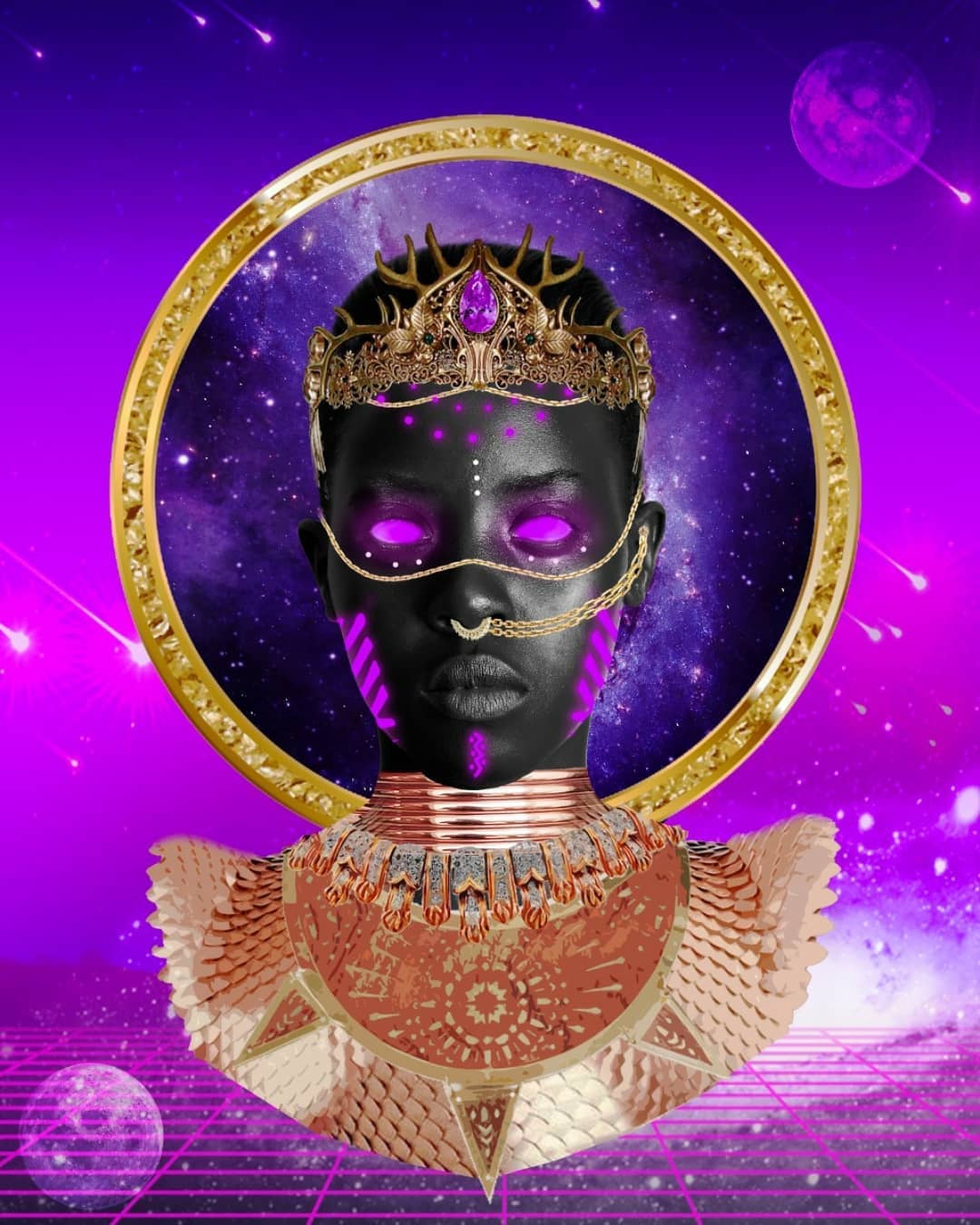 O Afrofuturismo De Katia Herrera | ::Tutoriais Photoshop::