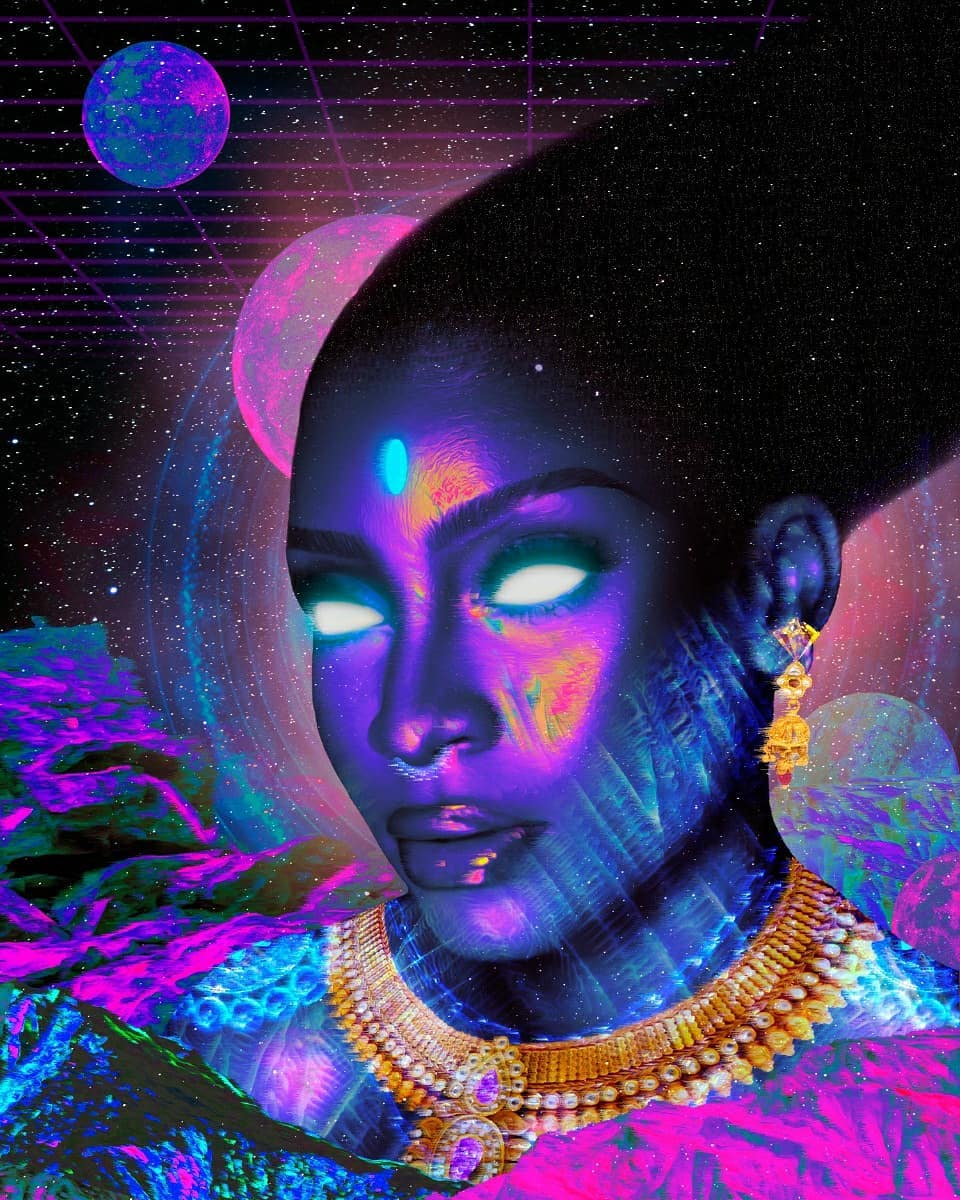 O Afrofuturismo De Katia Herrera | ::Tutoriais Photoshop::