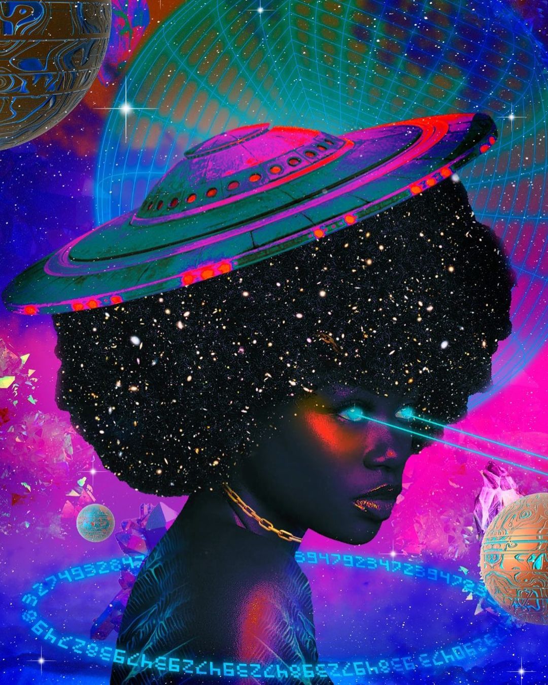 O Afrofuturismo De Katia Herrera | ::Tutoriais Photoshop::