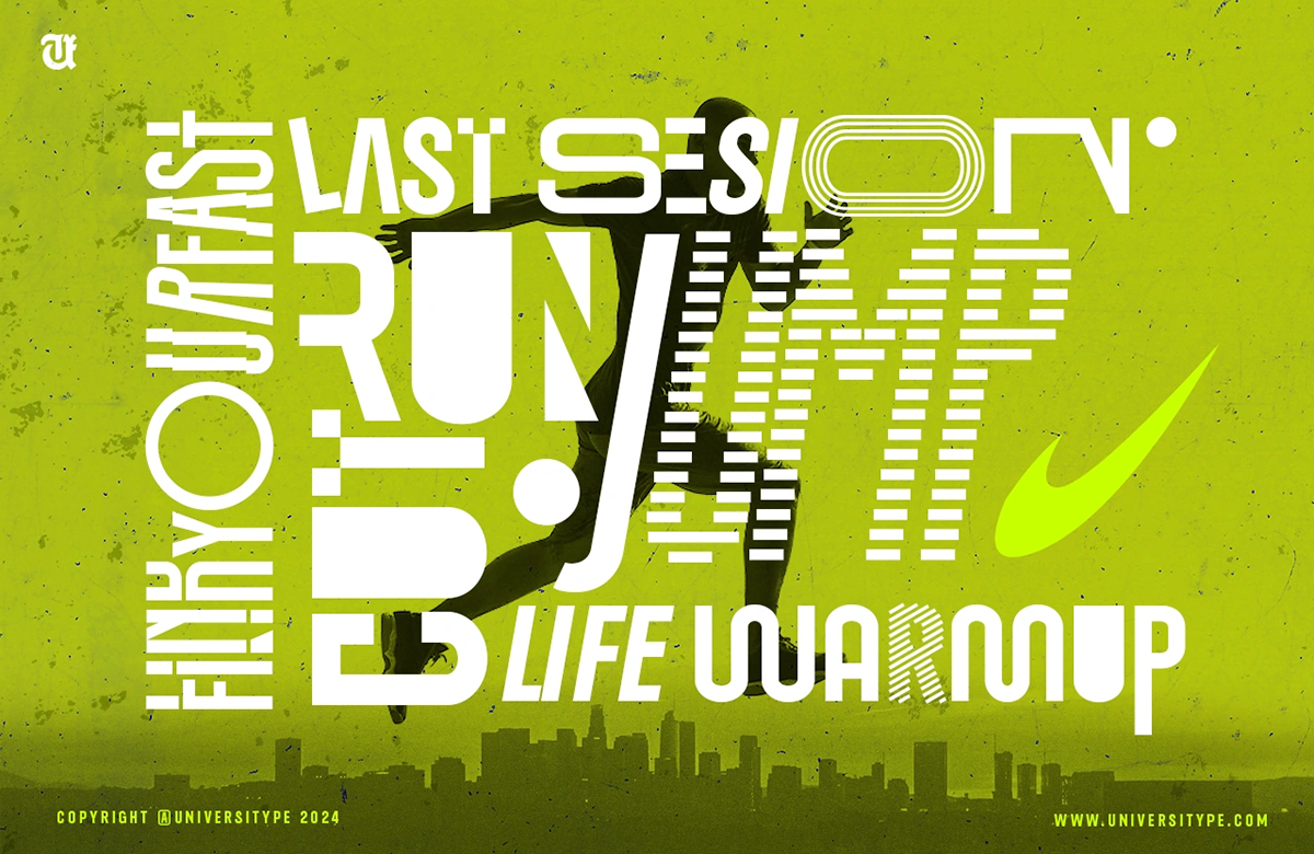 UT Unisportion – Condensed Sans Font | ::Tutoriais Photoshop::